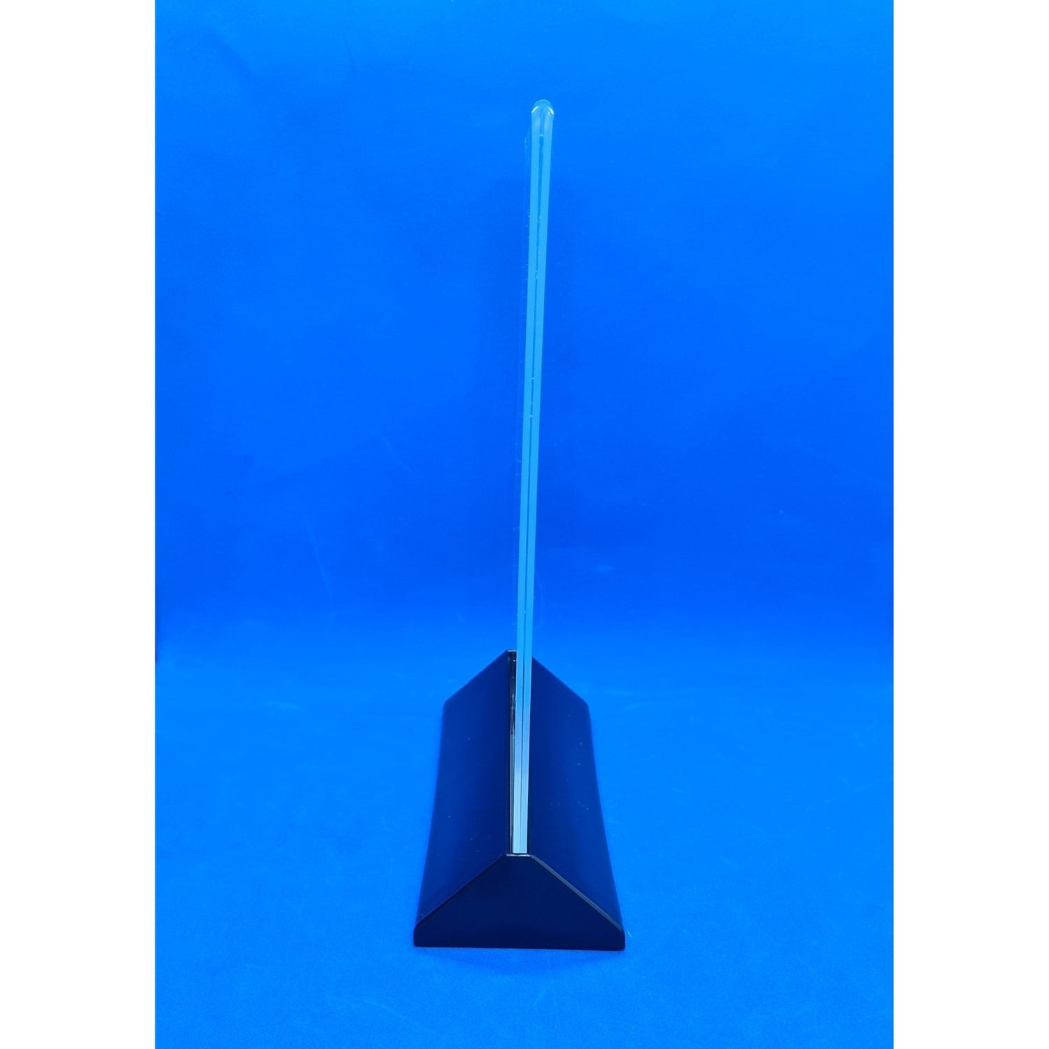 Table Top Acrylic Menu Holder with Black Pyramid Plastic Base — Hang ...