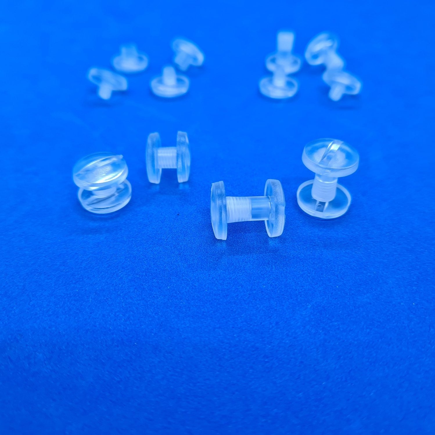 Transparent Screwlock Fixed Length Interlock Binding Chicago Screws ...