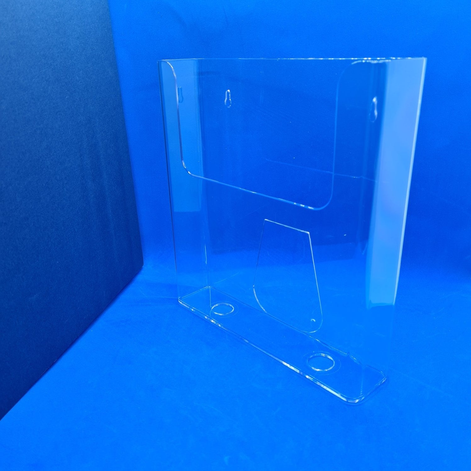 Wall Mounted Clear Brochure Holder Leaflet Dispenser A3 — Hang and Display