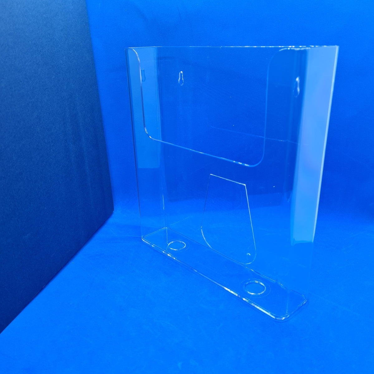 Wall Mounted Clear Brochure Holder Leaflet Dispenser A4 — Hang and Display